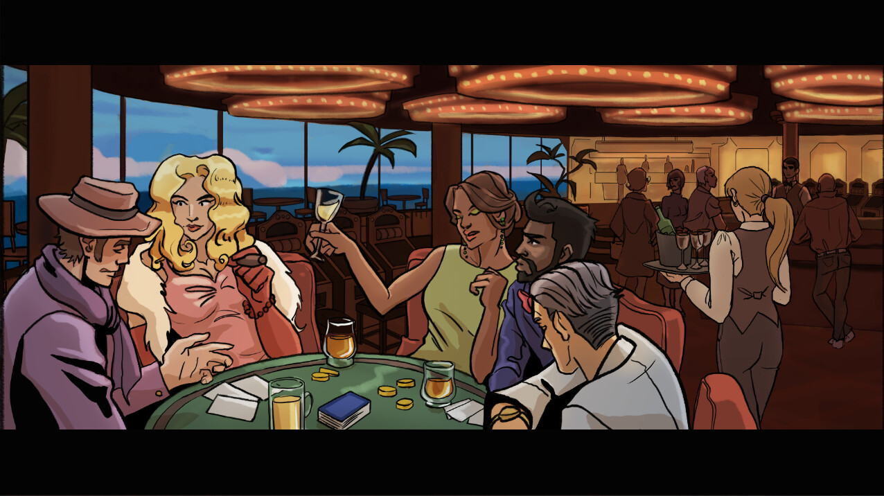 Katarzyna Kaminska - Shipwreck Escape - Intro & Outro art