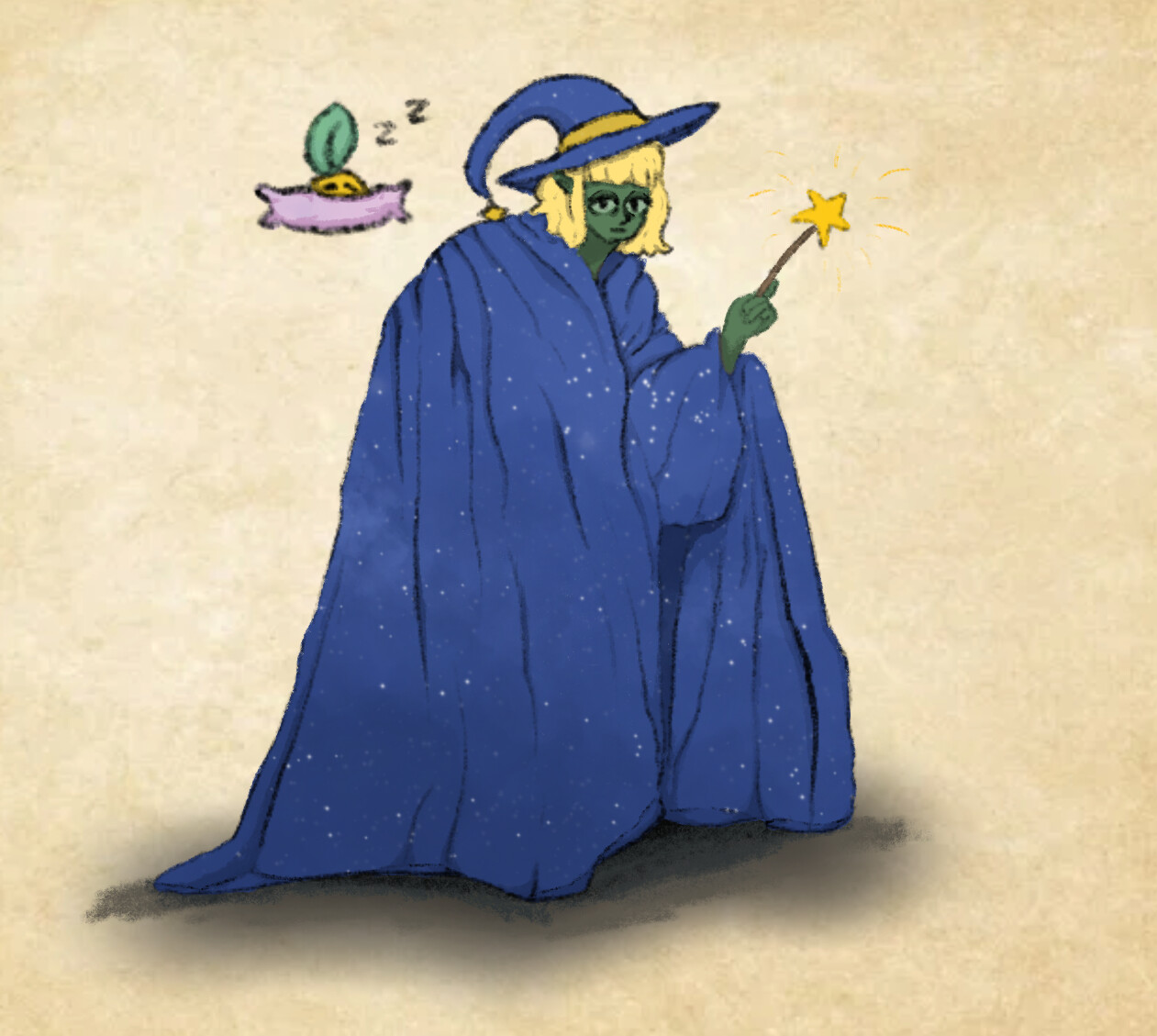 ArtStation - Goblin sleep mage
