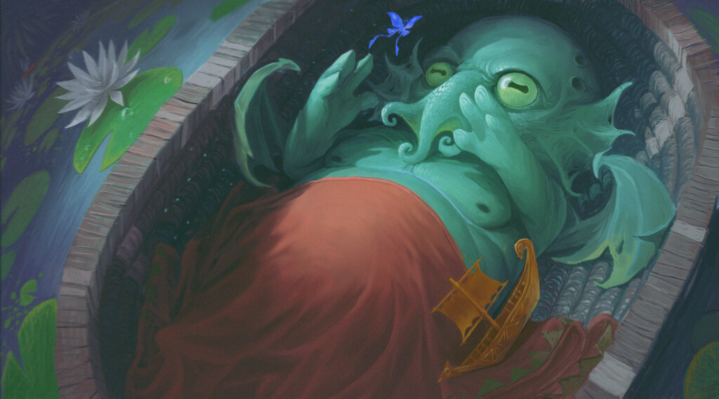 ArtStation - baby cthulhu