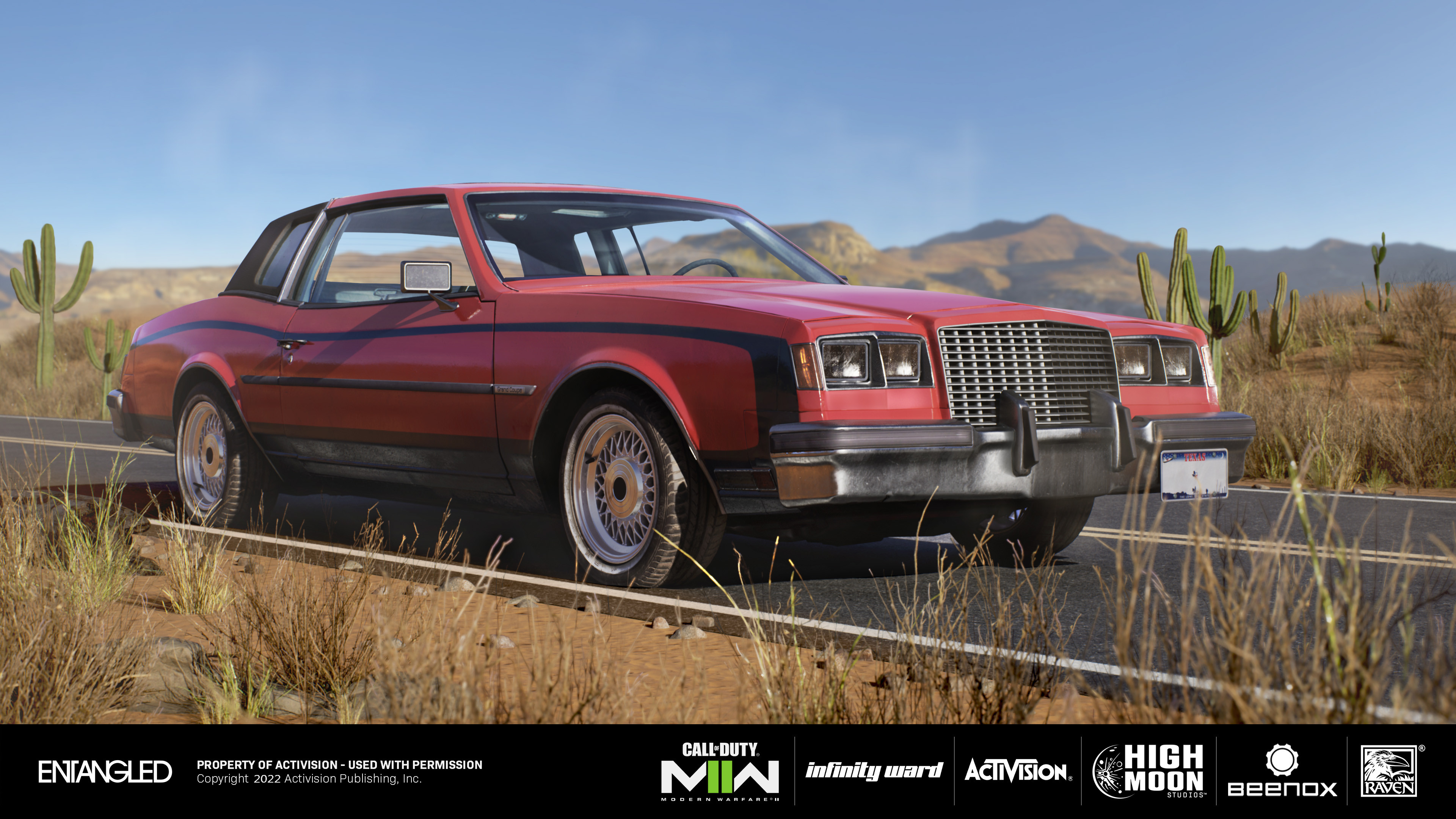 ENTANGLED Studio - In-game Vehicles for Call of Duty MW2