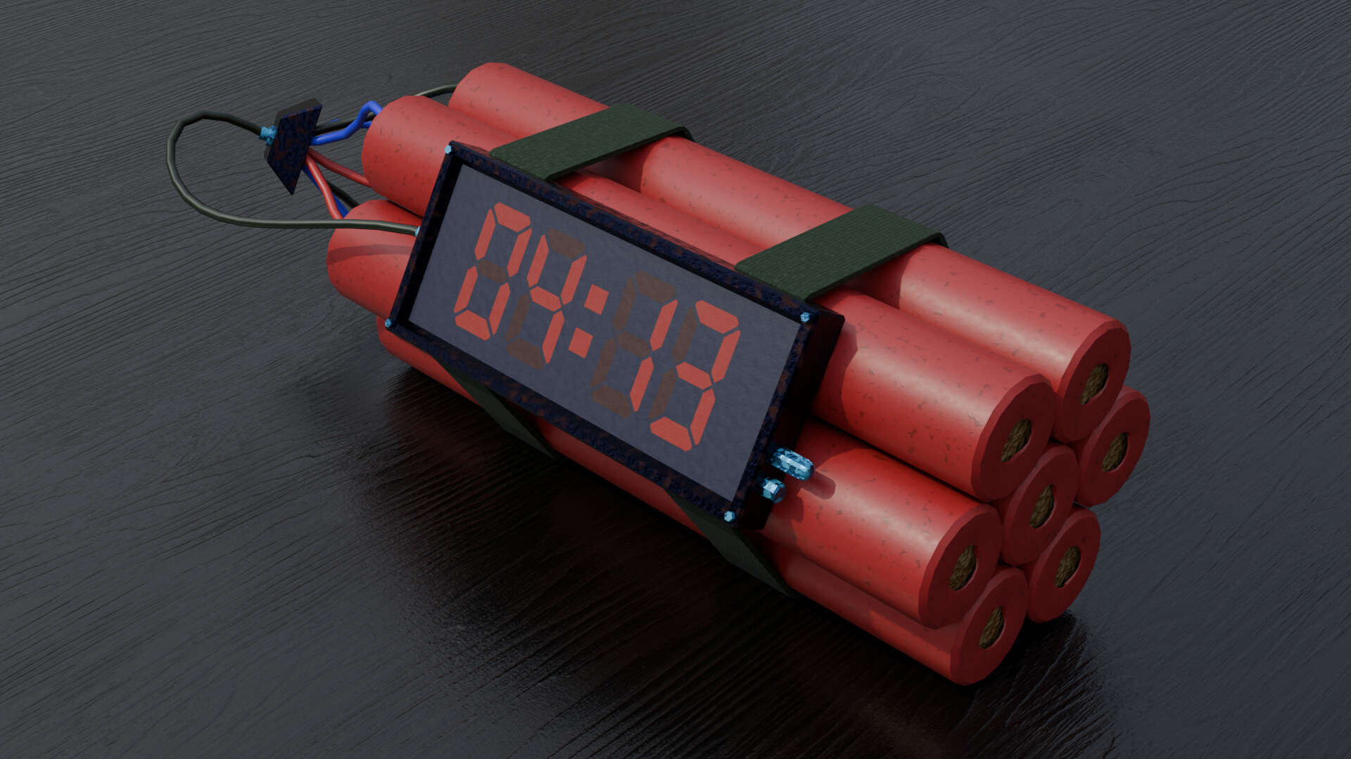 ArtStation - Ticking TNT Bomb