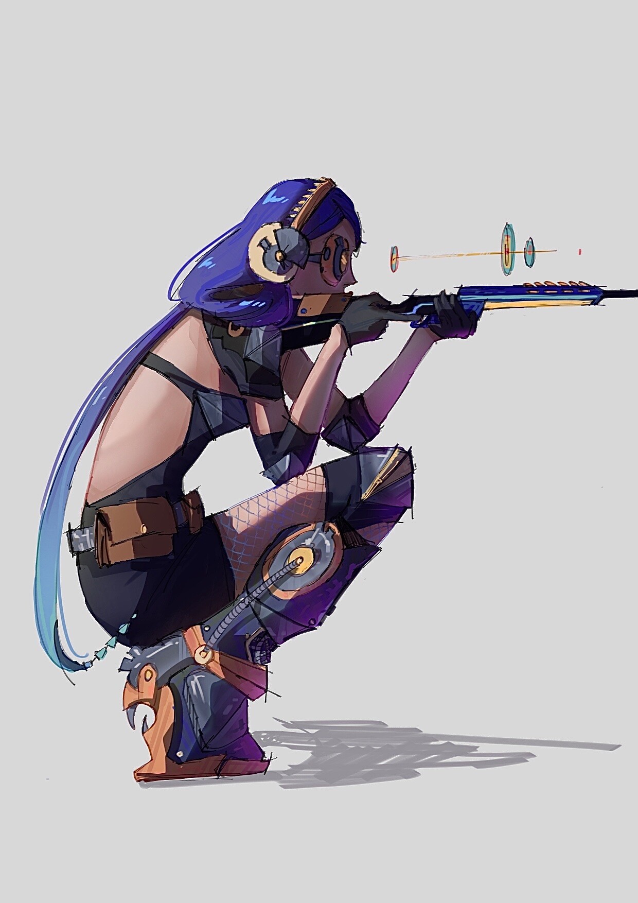 ArtStation - Sniper girl latest design