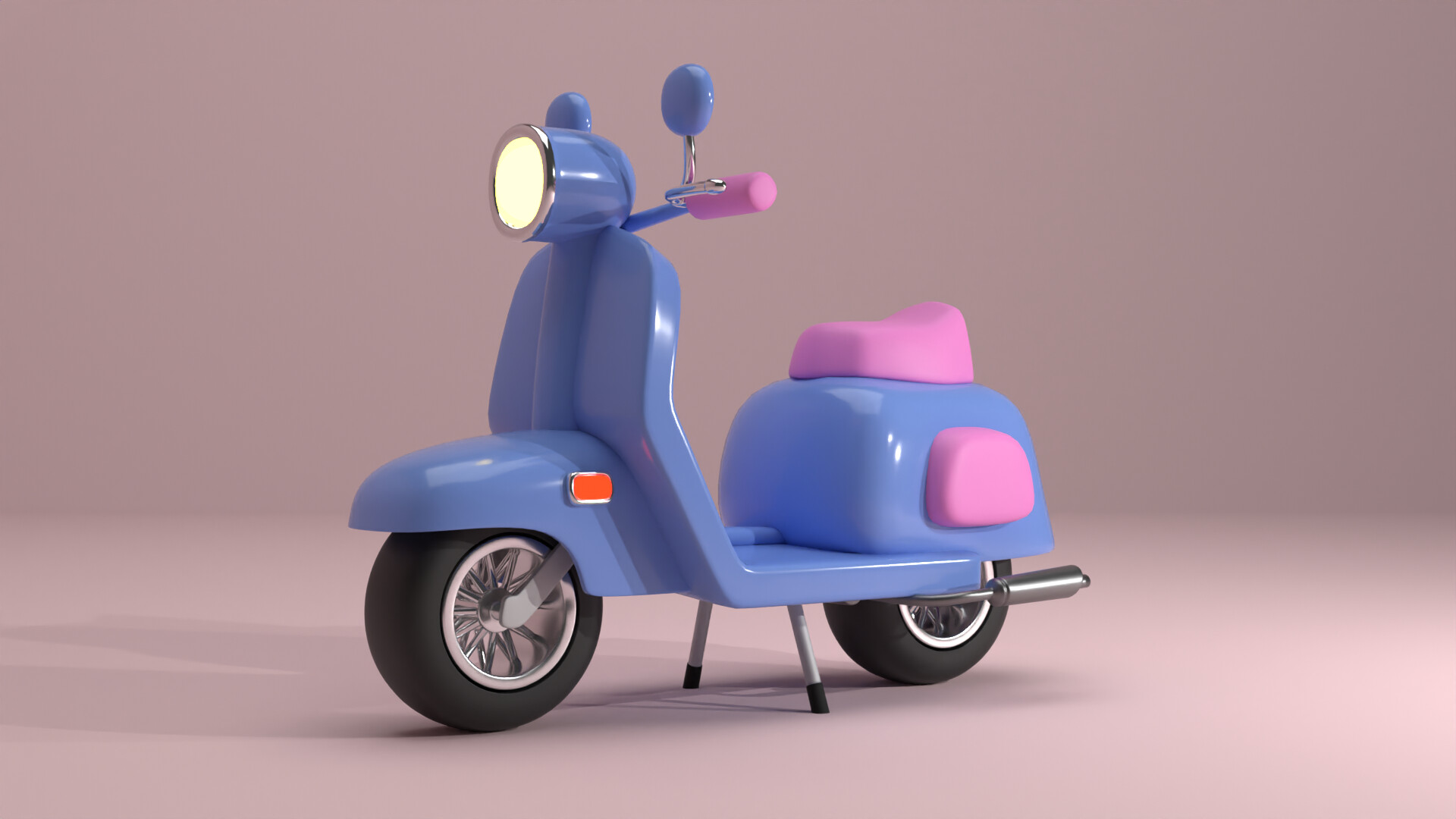 ArtStation - 3D Scooter