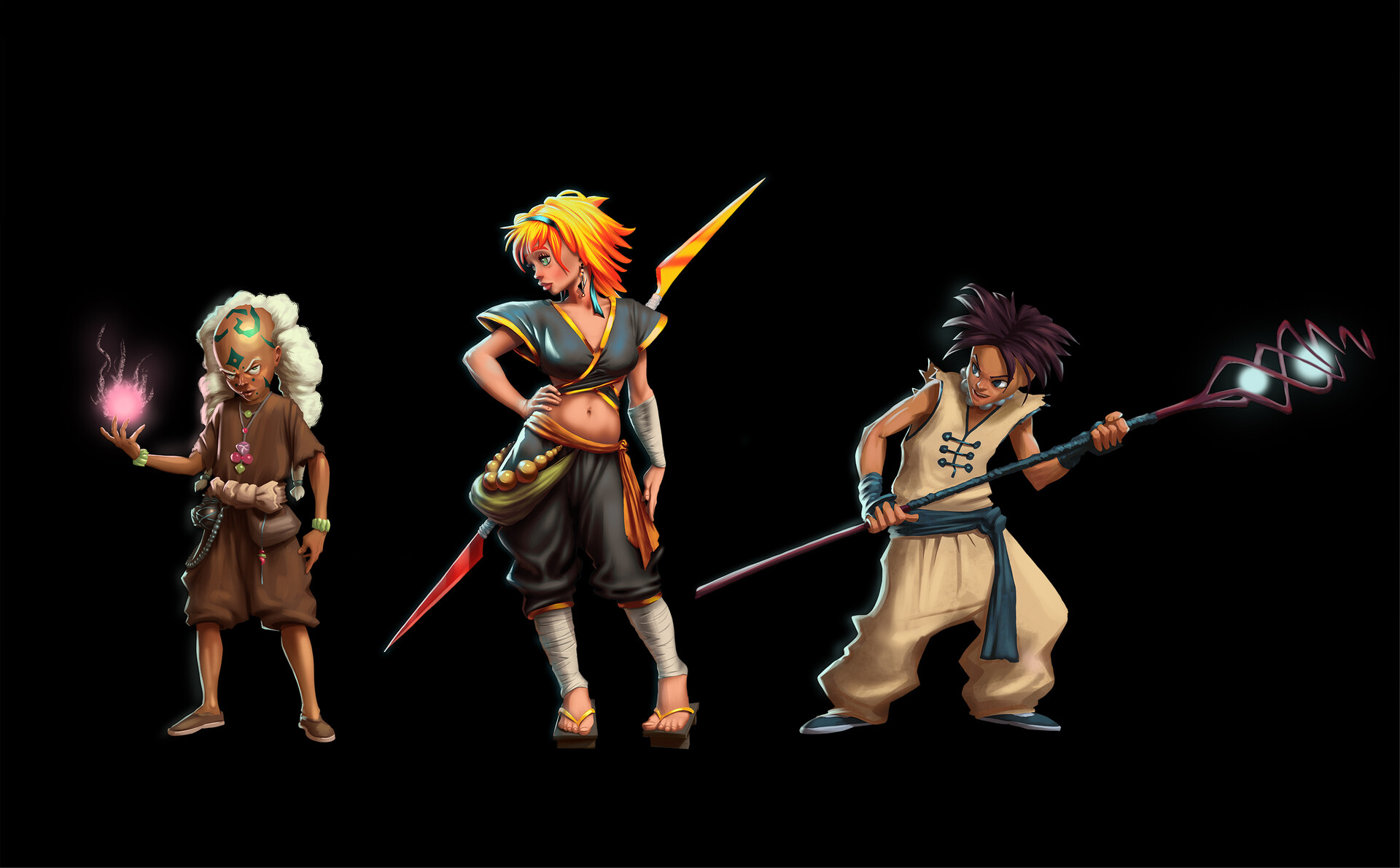 ArtStation - Monk Crew characters