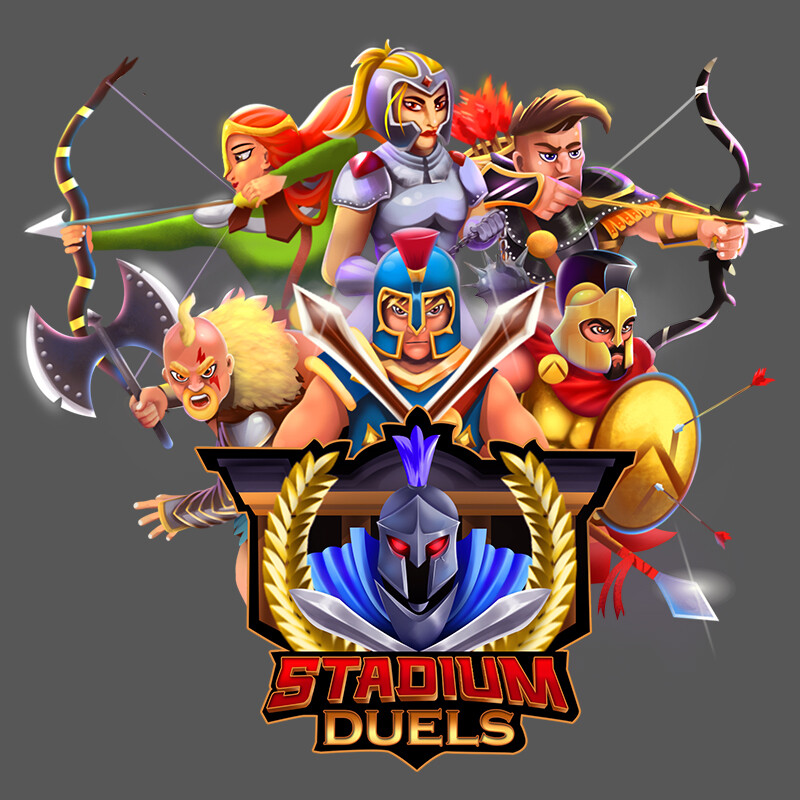 ArtStation - Game splash screen