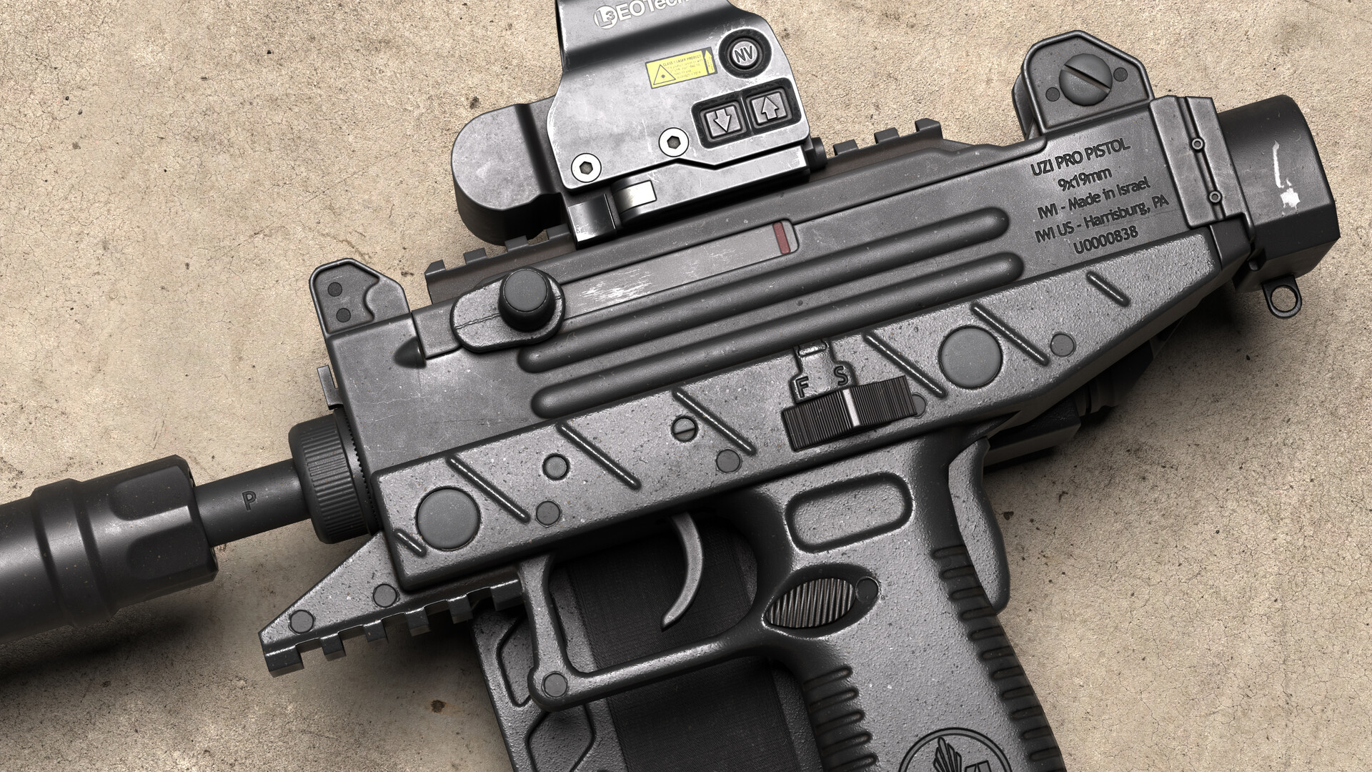 ArtStation - IWI UZI PRO