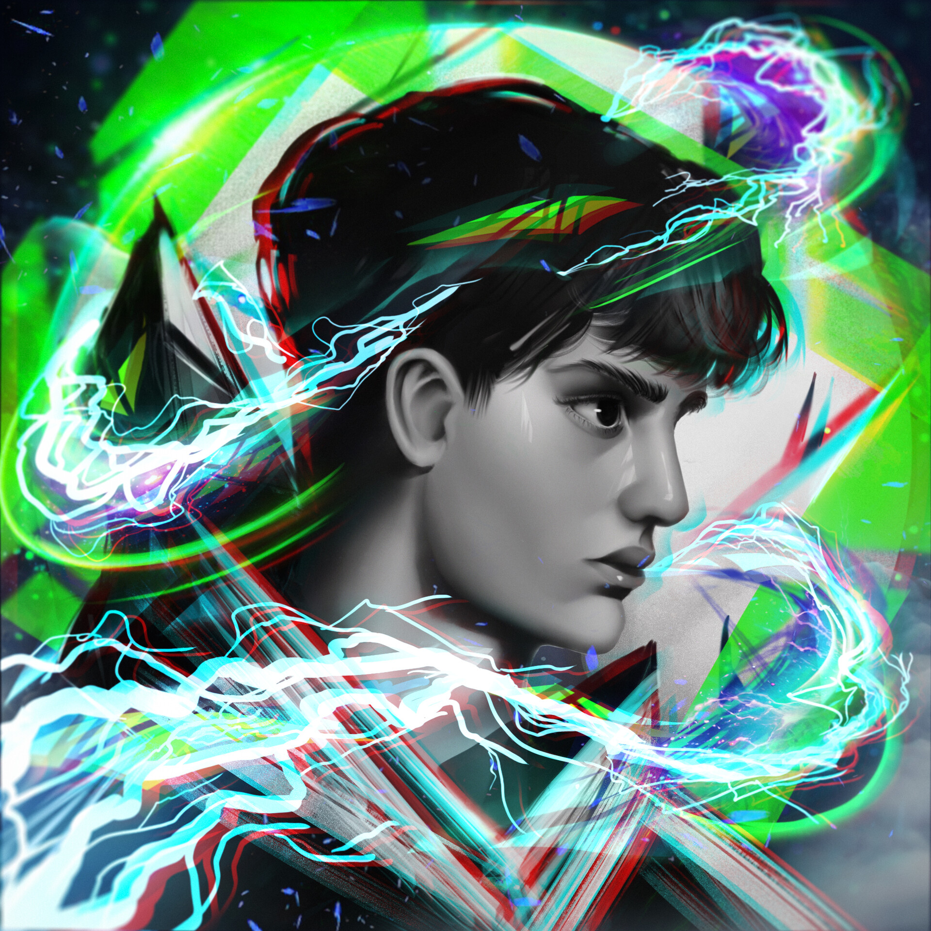 ArtStation - THE INTRIGUE - Green Hero