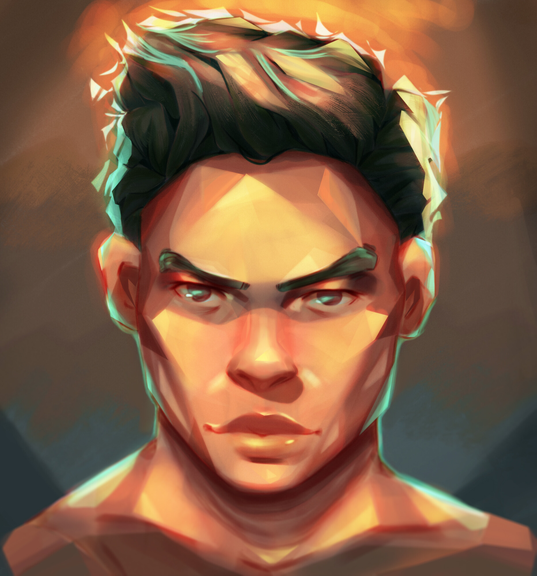 ArtStation - Male Digital Painting