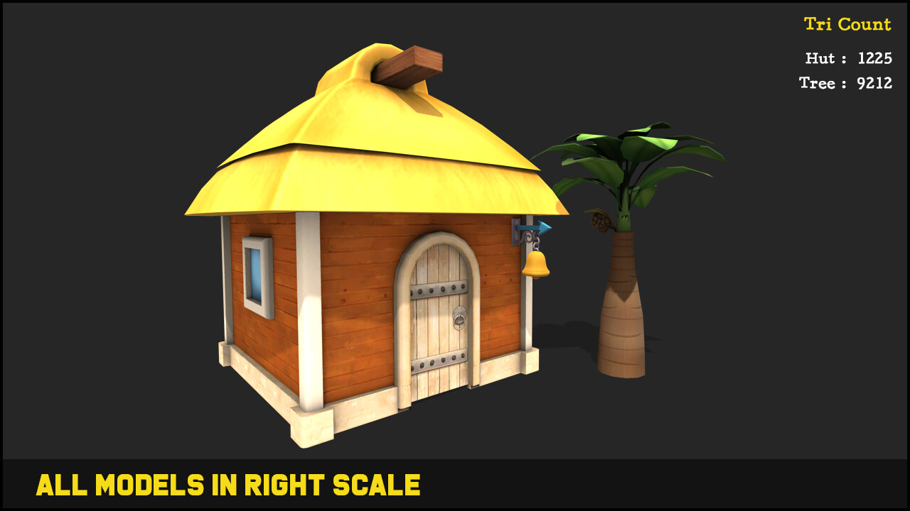 TGameAssets - Toon Port Environment