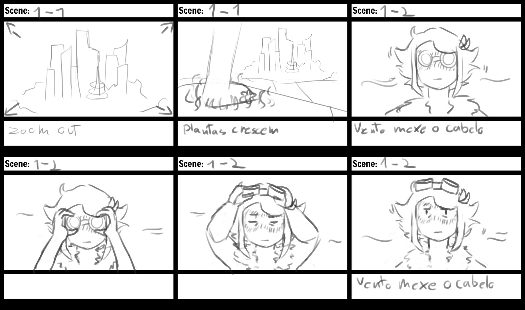 ArtStation - Storyboard for college project