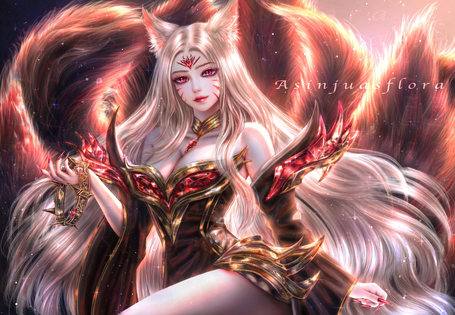 ahri artwork