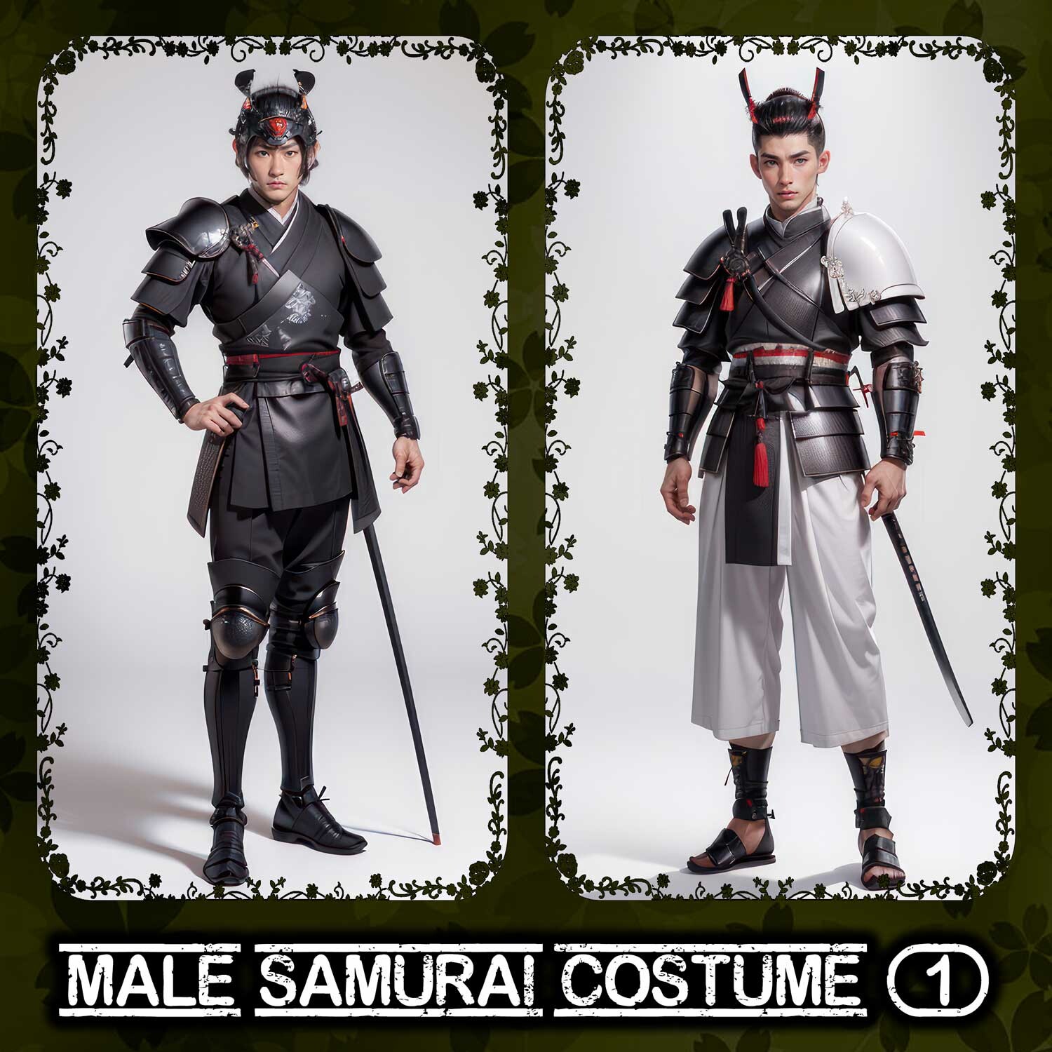 ArtStation - 370+ Male Samurai Costume Images Reference Pack - 4K ...