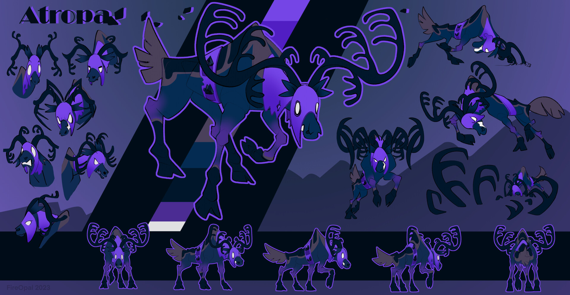 ArtStation - Atropa Character Portfolio