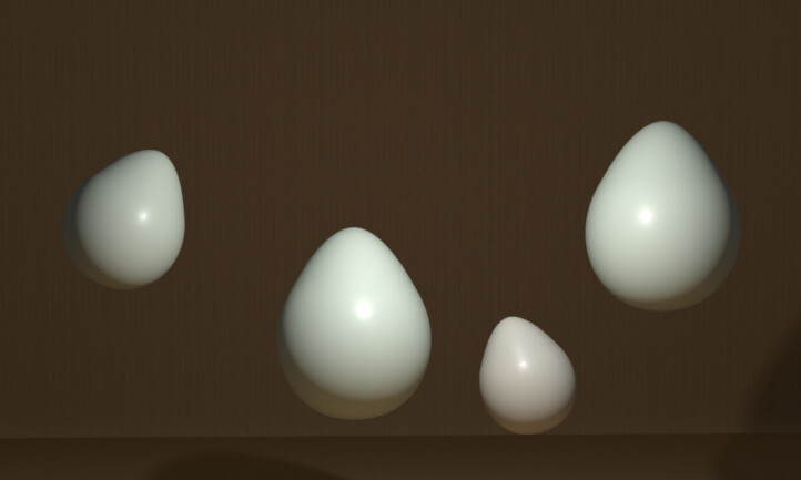 ArtStation - Eggception: Soft Body Simulation | Blender | Animation