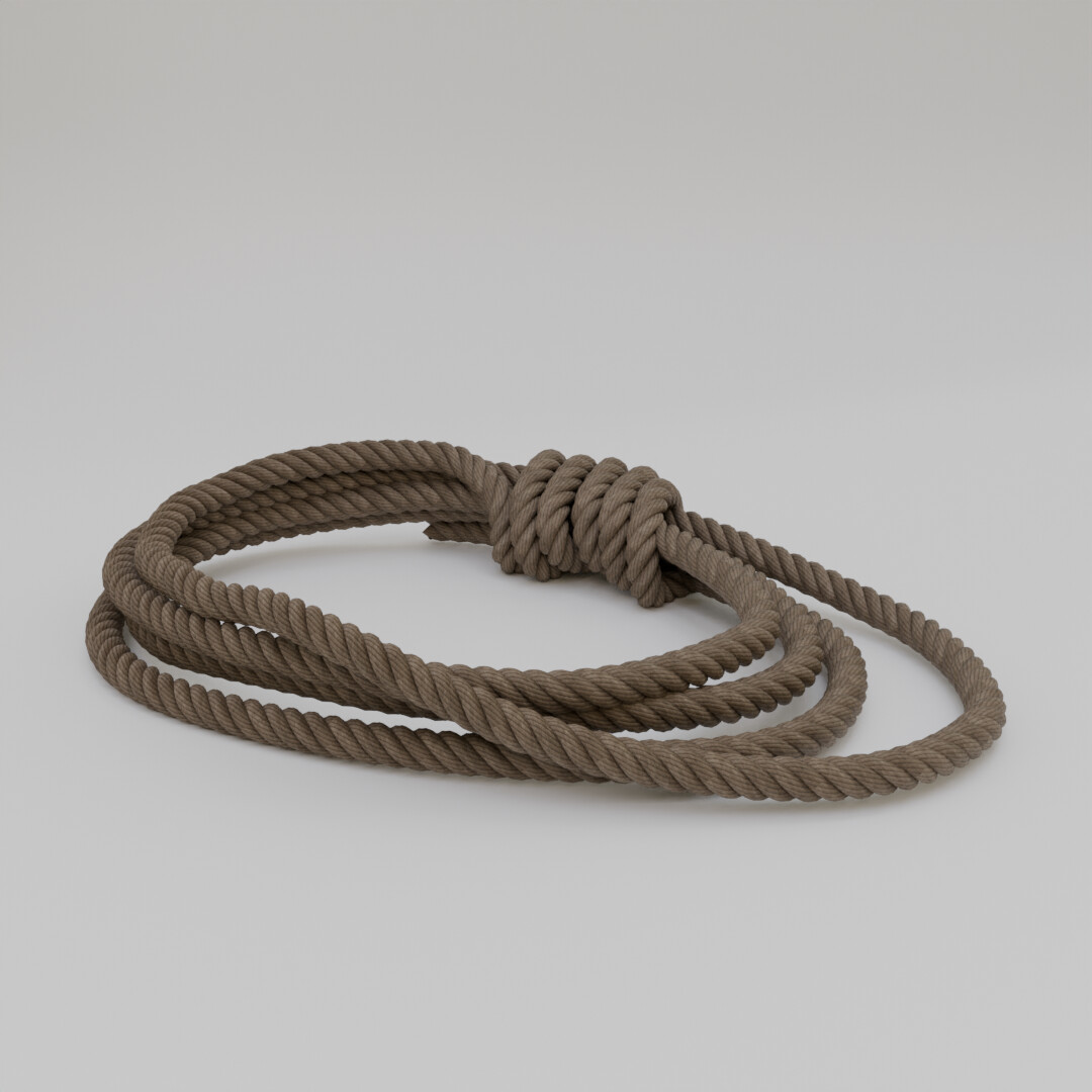 ArtStation - Rope 3D Model