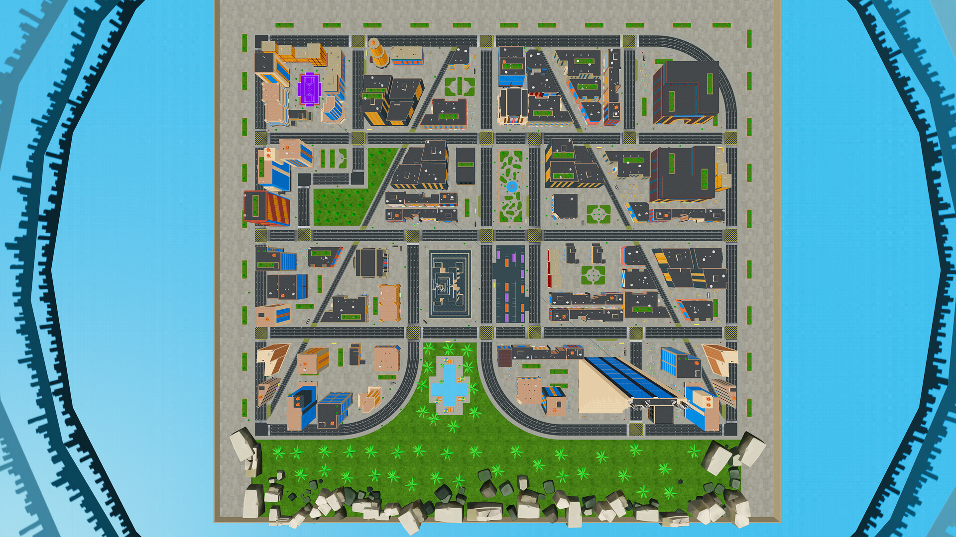 ArtStation - Fully optimized mobile Game 3D Environment