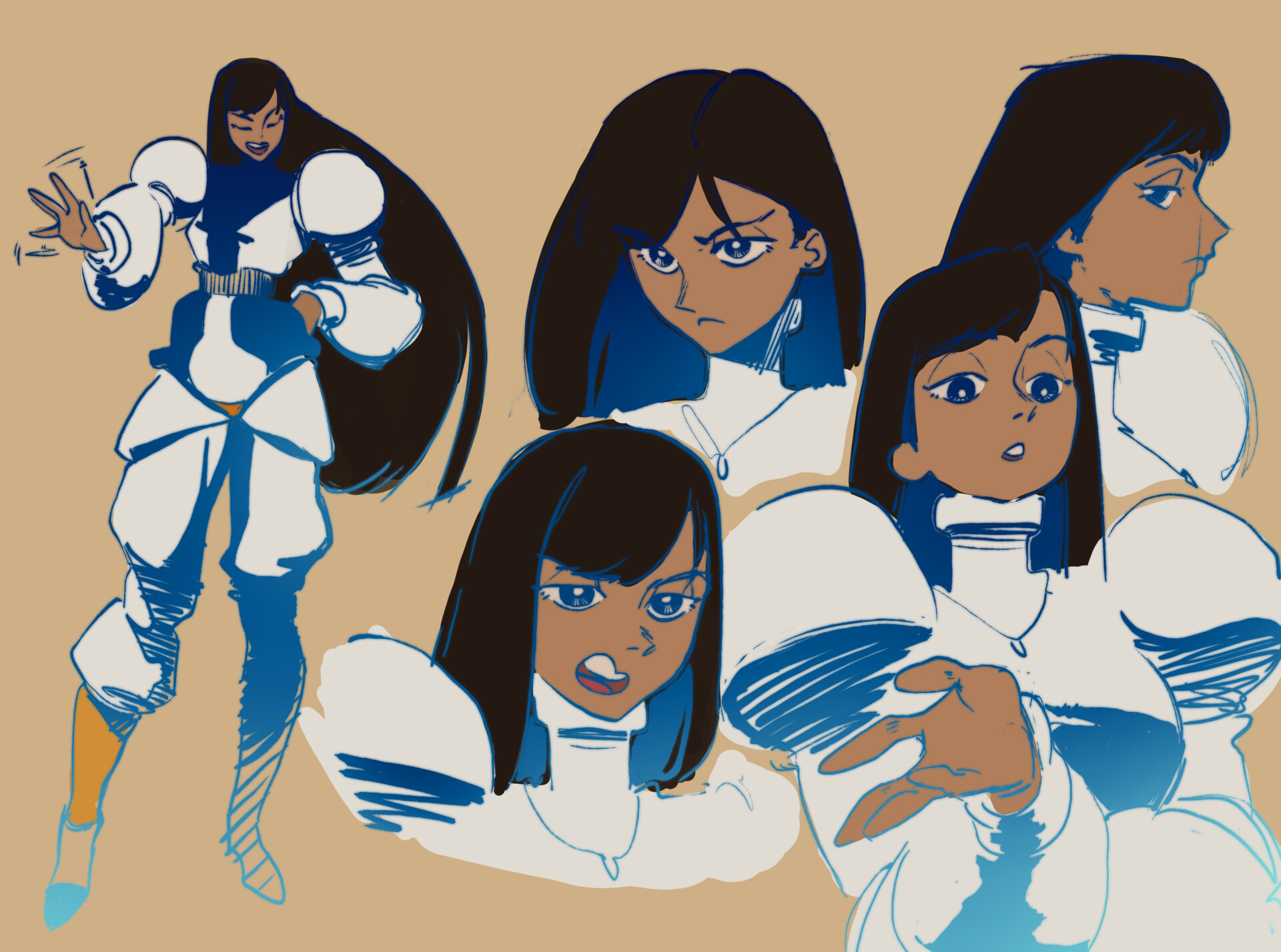 ArtStation - Character sheets