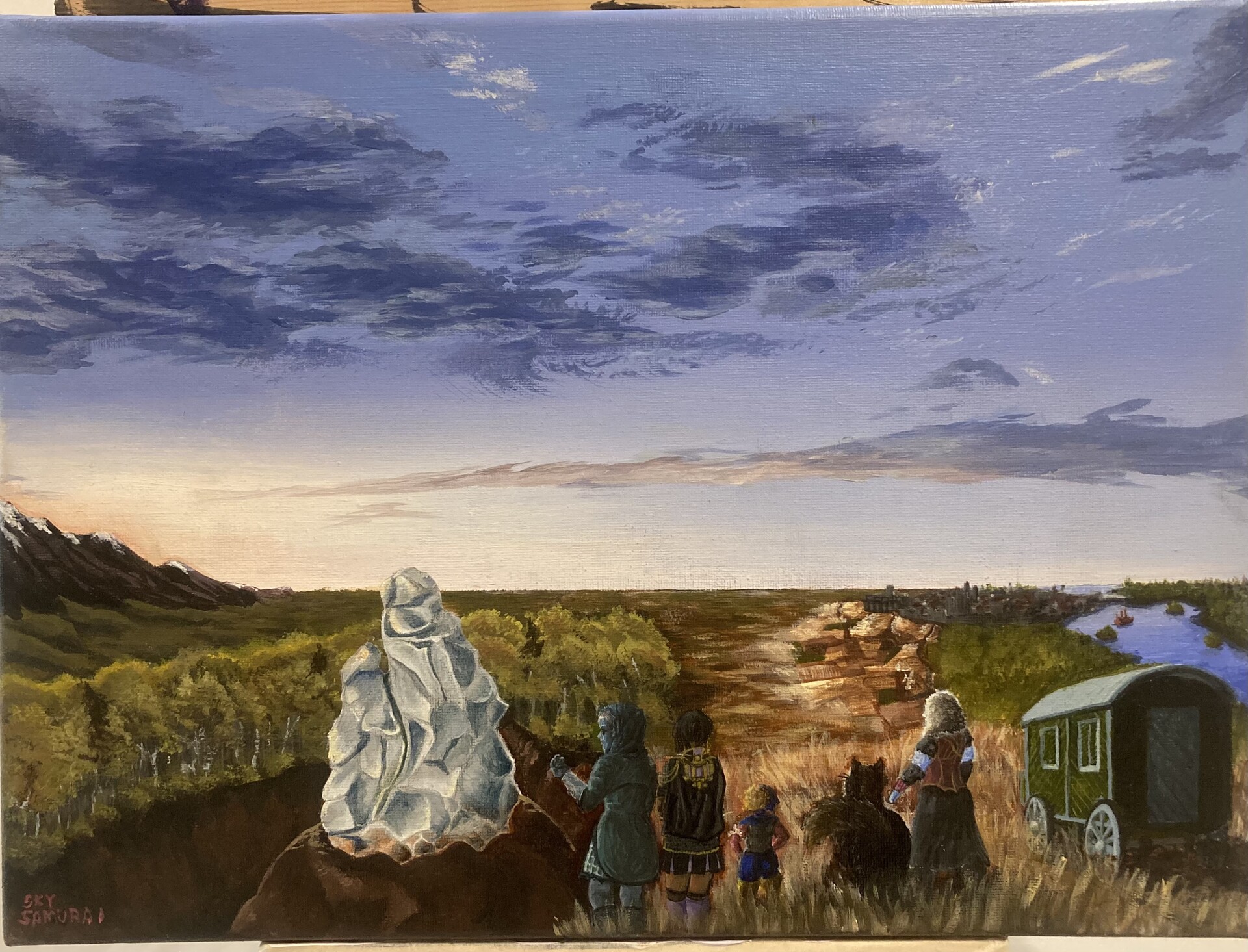 ArtStation - Scenic landscape of Ustalav.