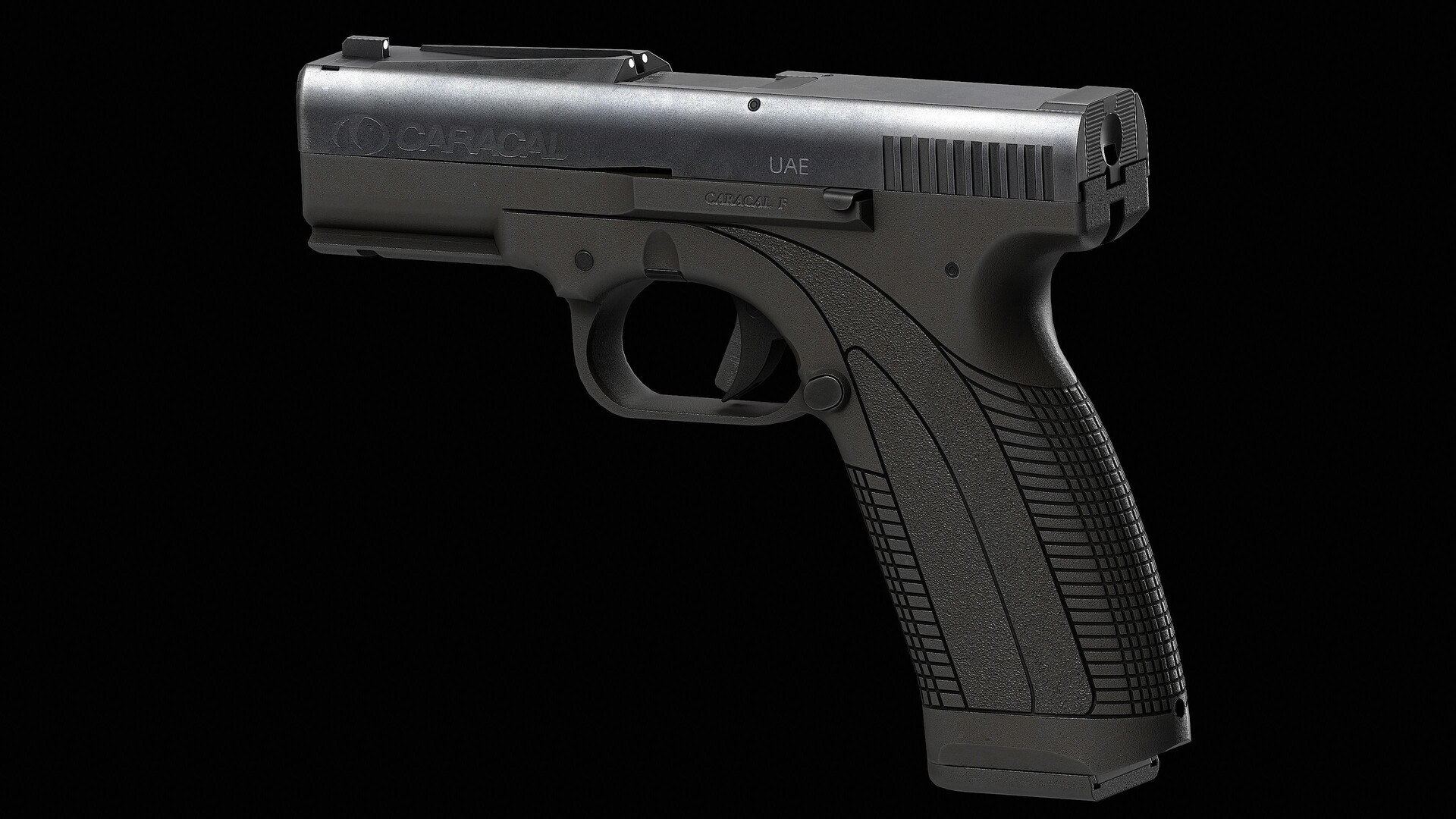 ArtStation - Caracal F Pistol 9x19mm 3D model