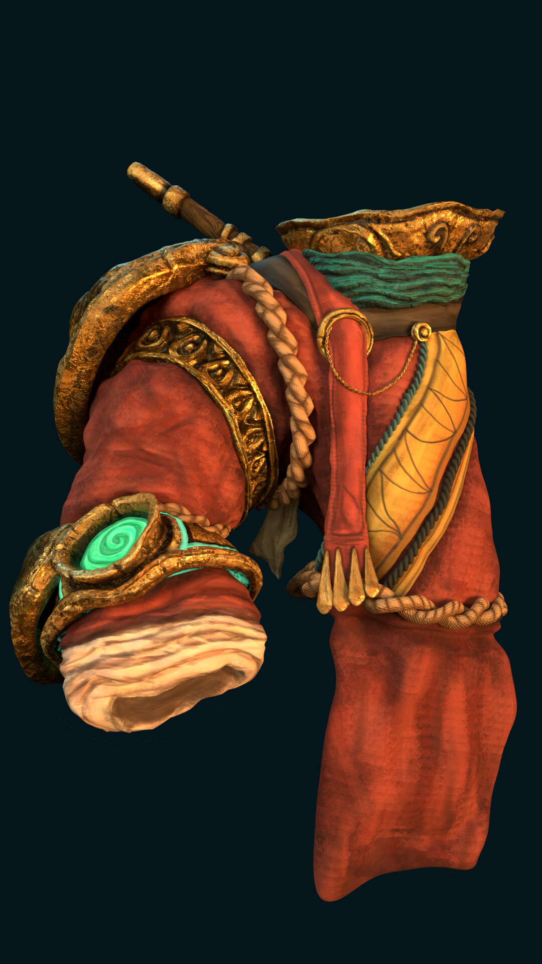 ArtStation - Armored Monk