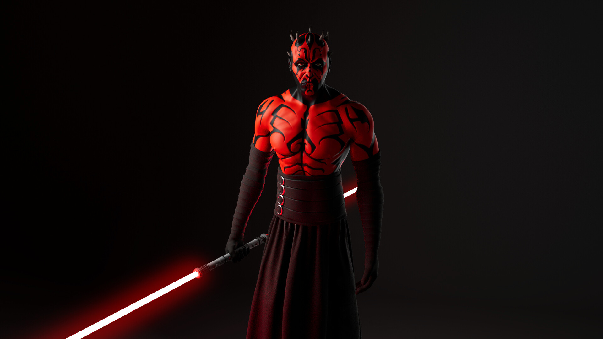 ArtStation - Dark Maul (Raf Grassetti's inspiration)