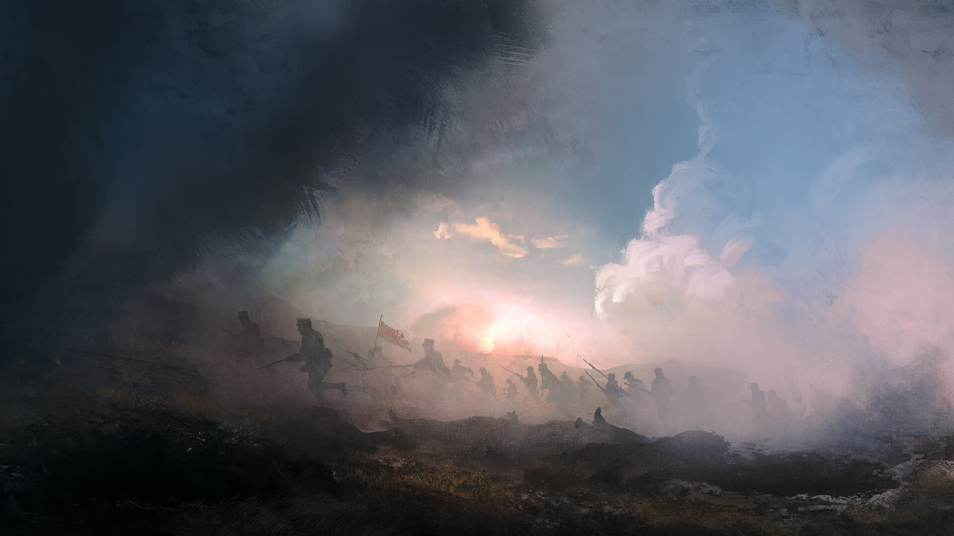 Joseph Feely - Siege of Tsingtao documentary artwork