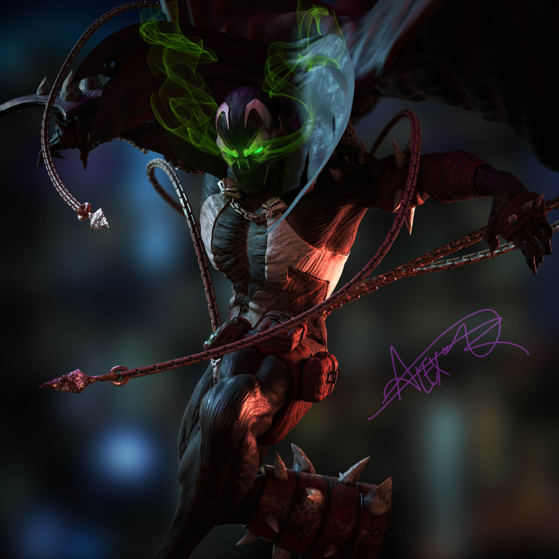 ArtStation - spawn 3d art