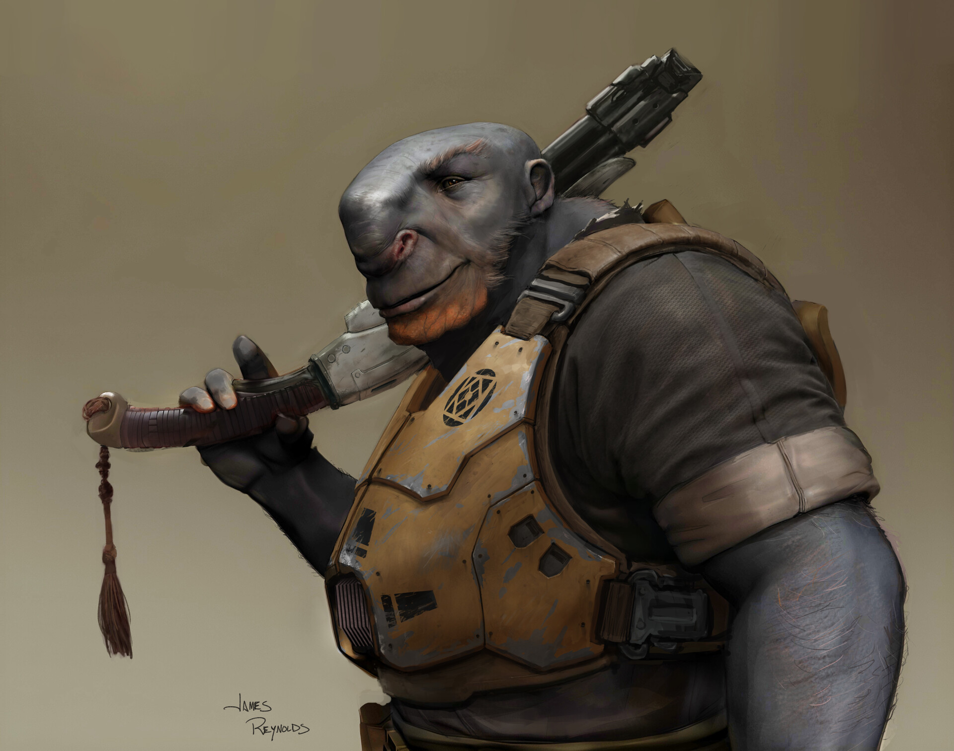 ArtStation - Rook the Bounty Hunter