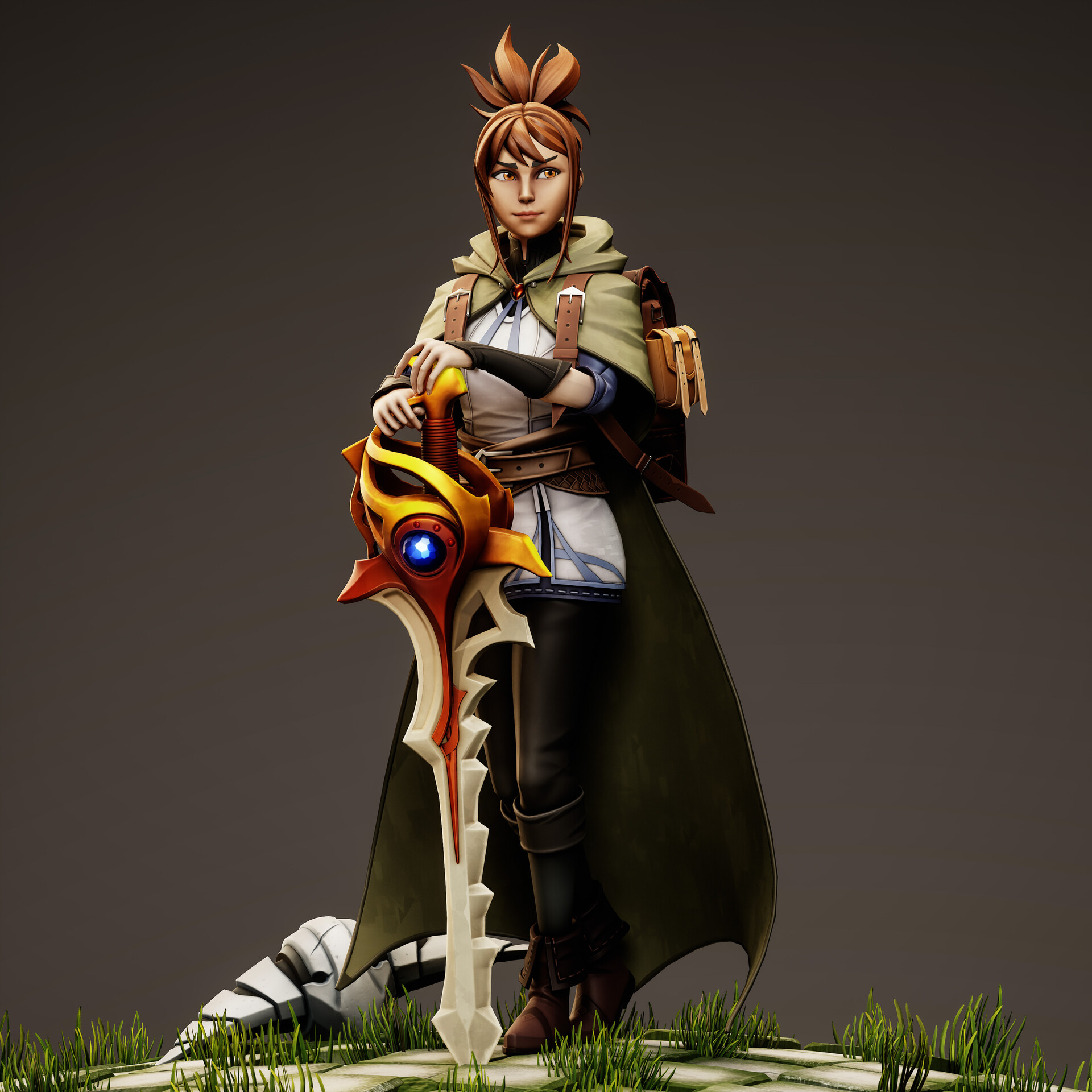 Talon Grijalva - Marci (Dota 2 Fanart)