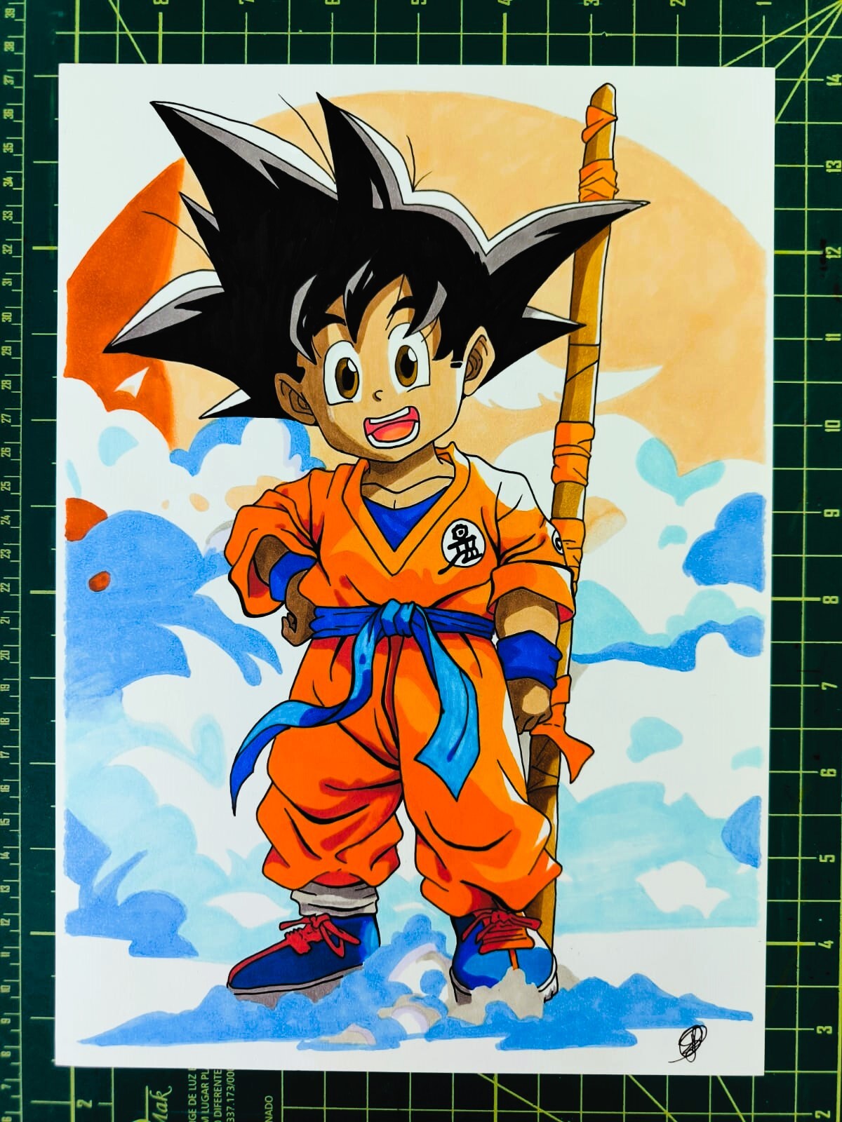 ArtStation - Goku - Anime Draw
