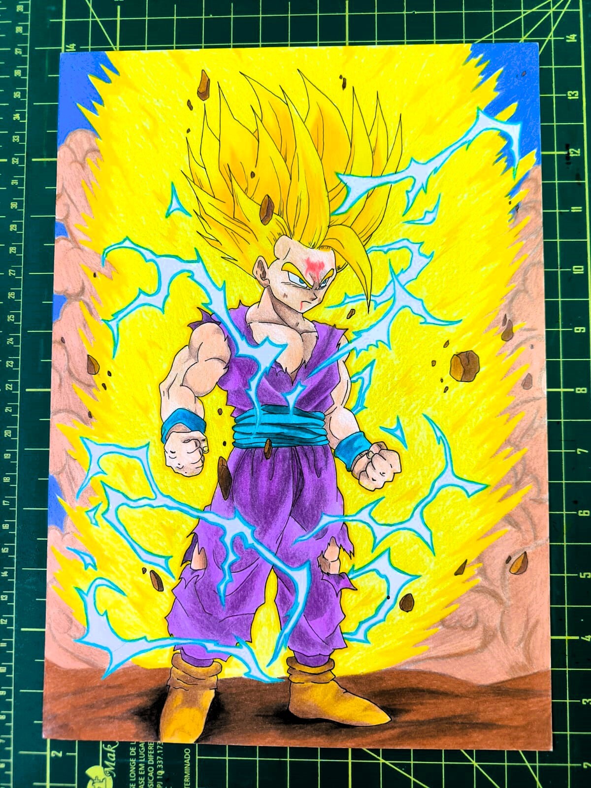 ArtStation - Gohan Super Sayan - Anime Draw