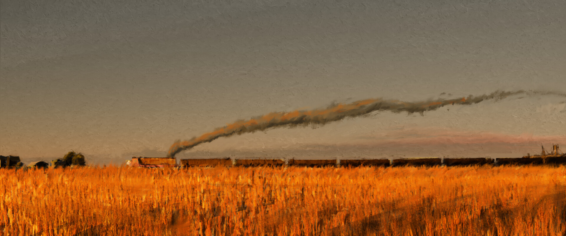 ArtStation - Long Black Train