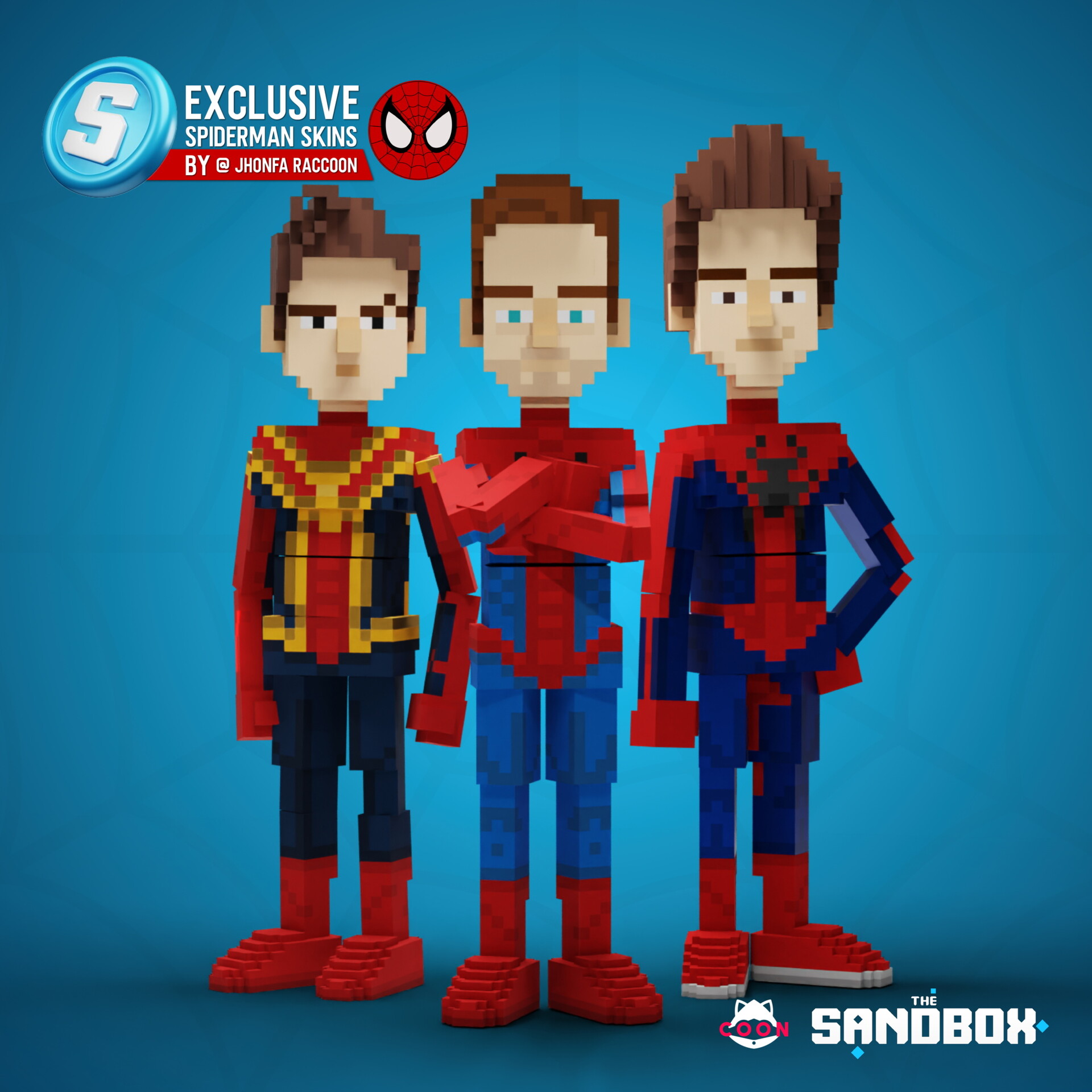 ArtStation - Sandbox Spiderman Skins.