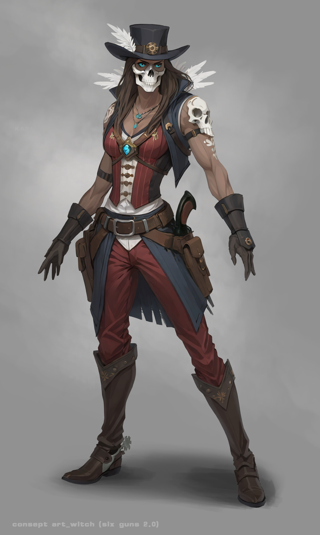 ArtStation - Witch_(six_guns_2_0)