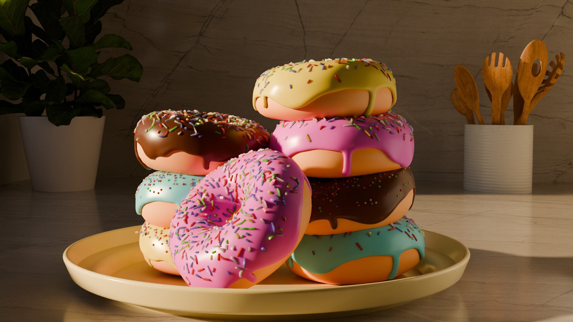 ArtStation - Delicious Donut