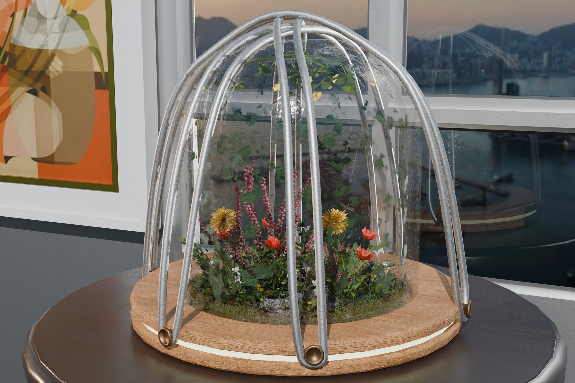 ArtStation - Realistic terrarium 3D (Blender)