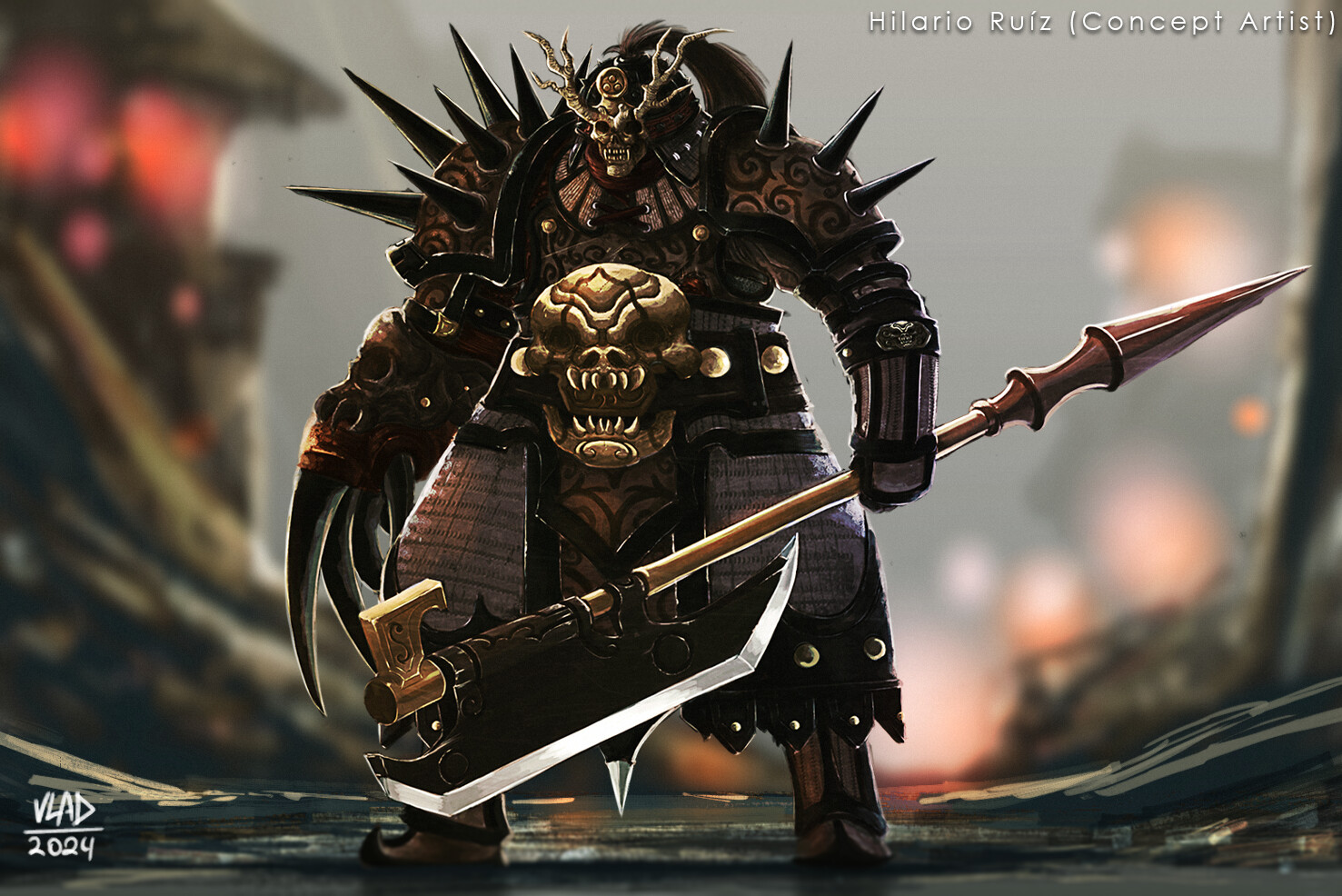 ArtStation - The Golden Mask Guardian