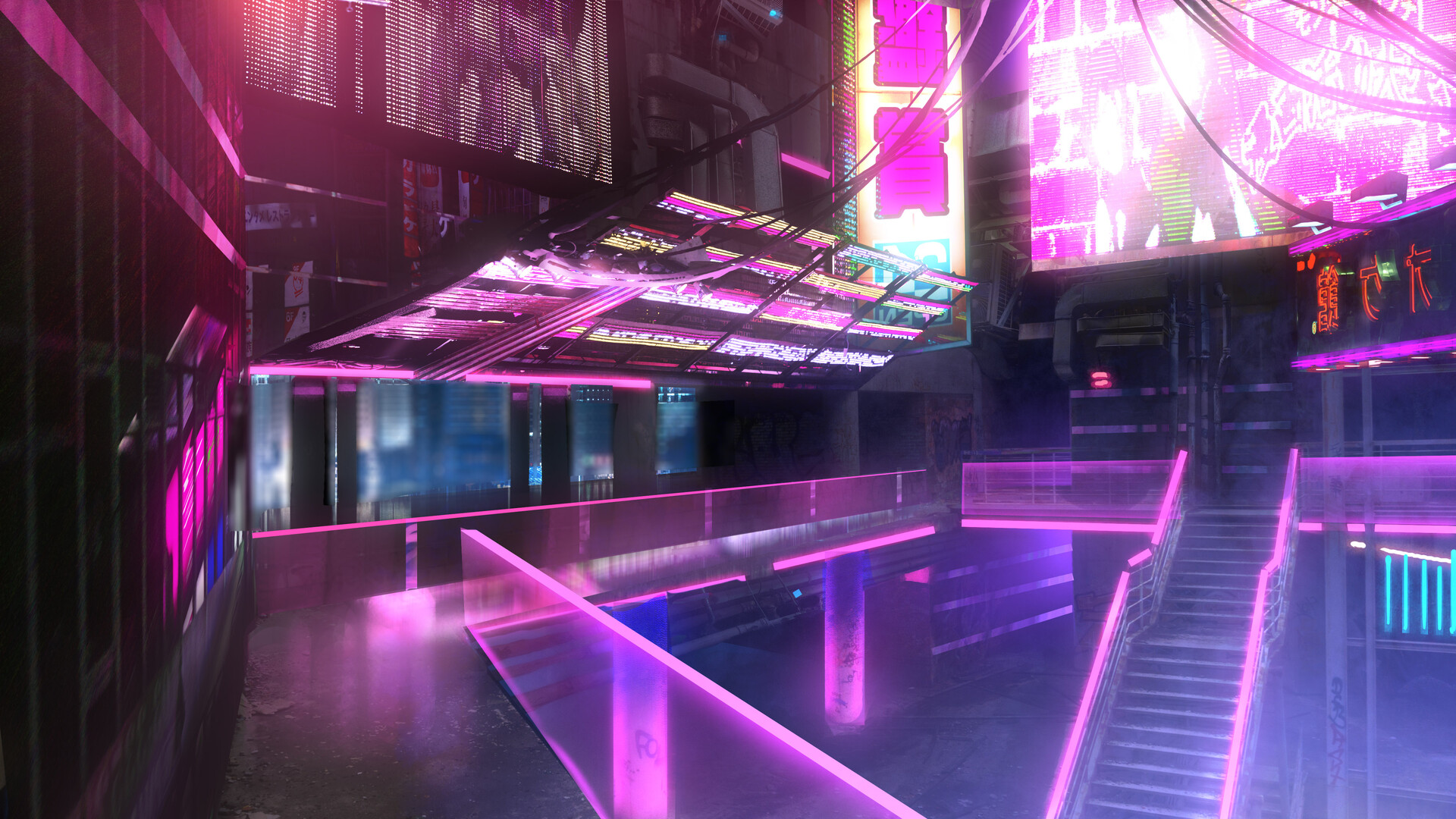 ArtStation - Cyber cITY