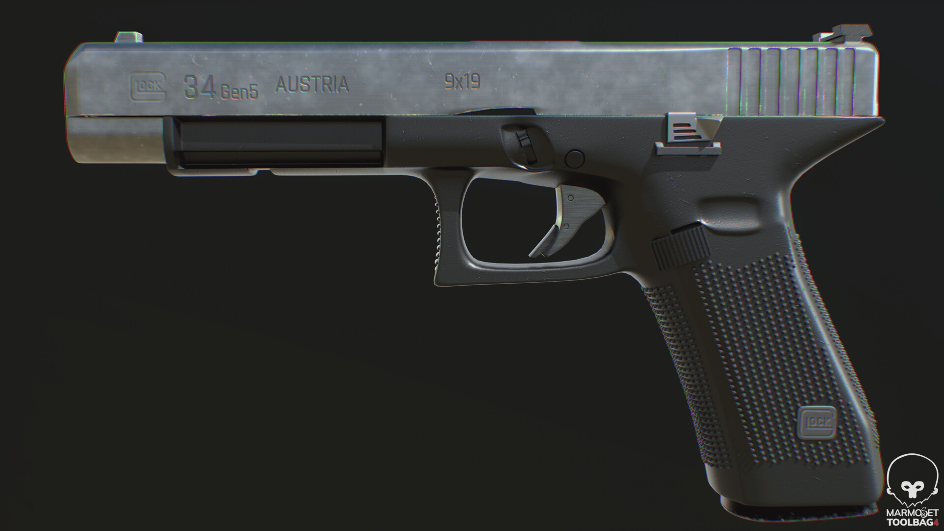 ArtStation - Glock G34 Gen5