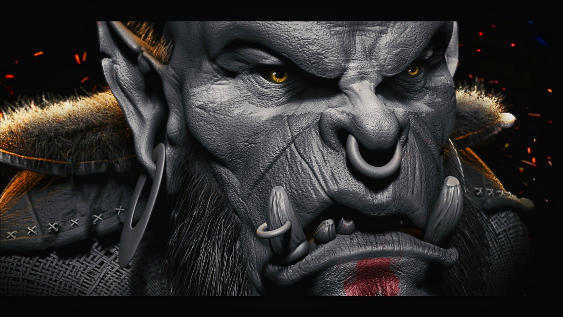 ArtStation - Orc Bust