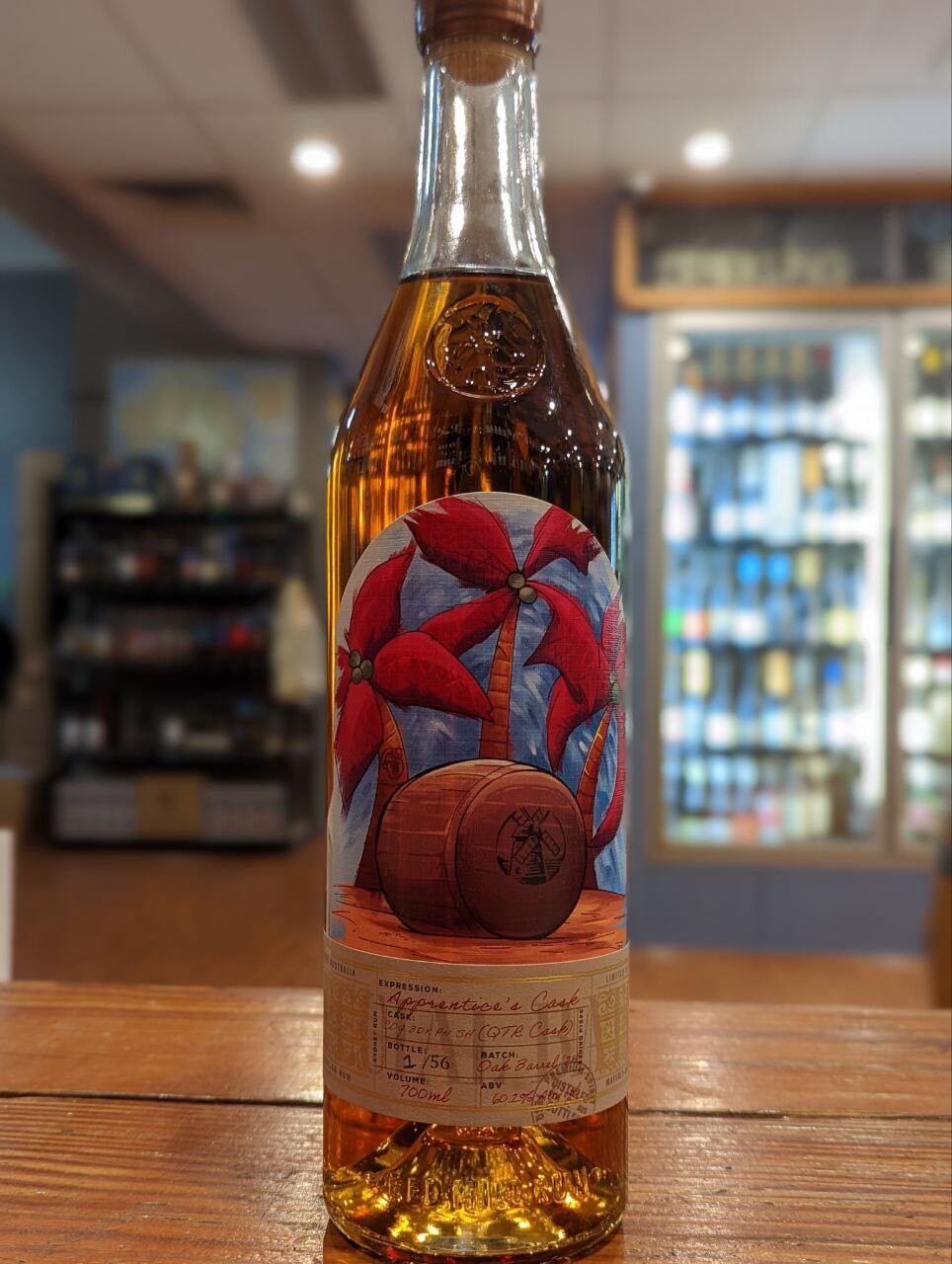 Kari G - Apprentice's Cask Rum Label Design