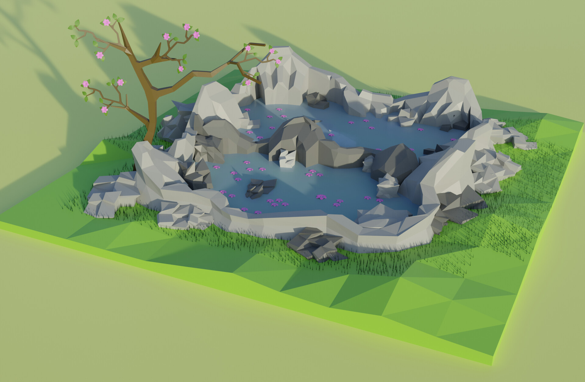 ArtStation - low_poly_model