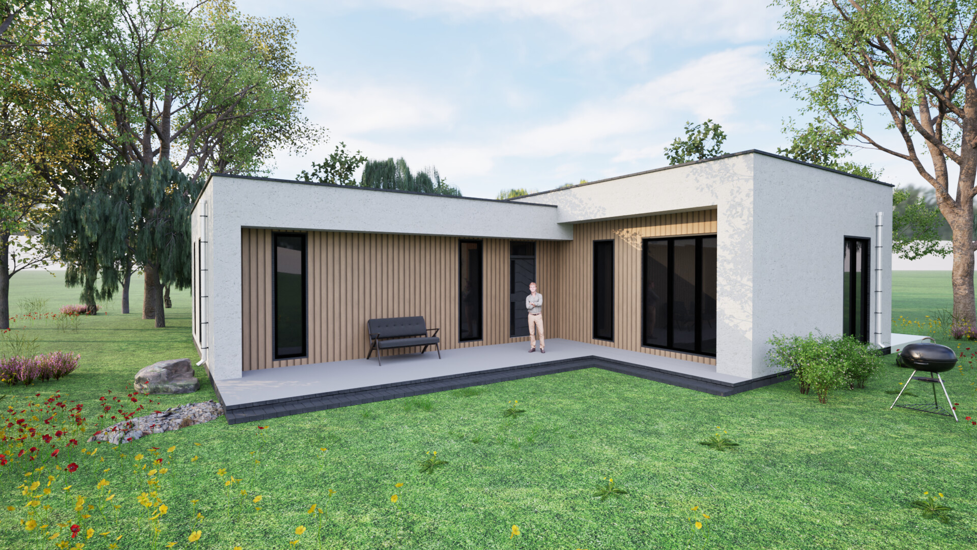 ArtStation - 3d visualisation house