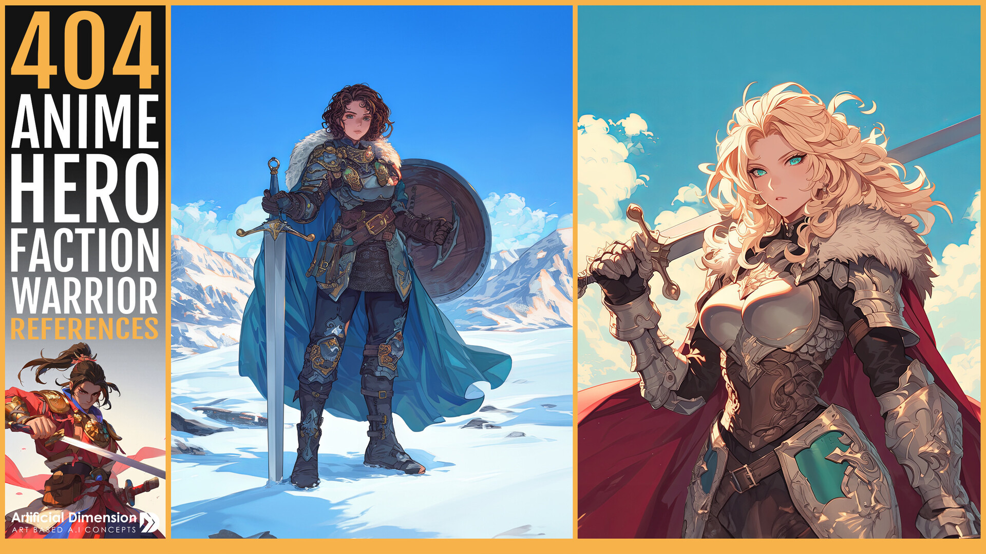 Artificial Dimension - 9000+ Anime Character MEGA Pack References