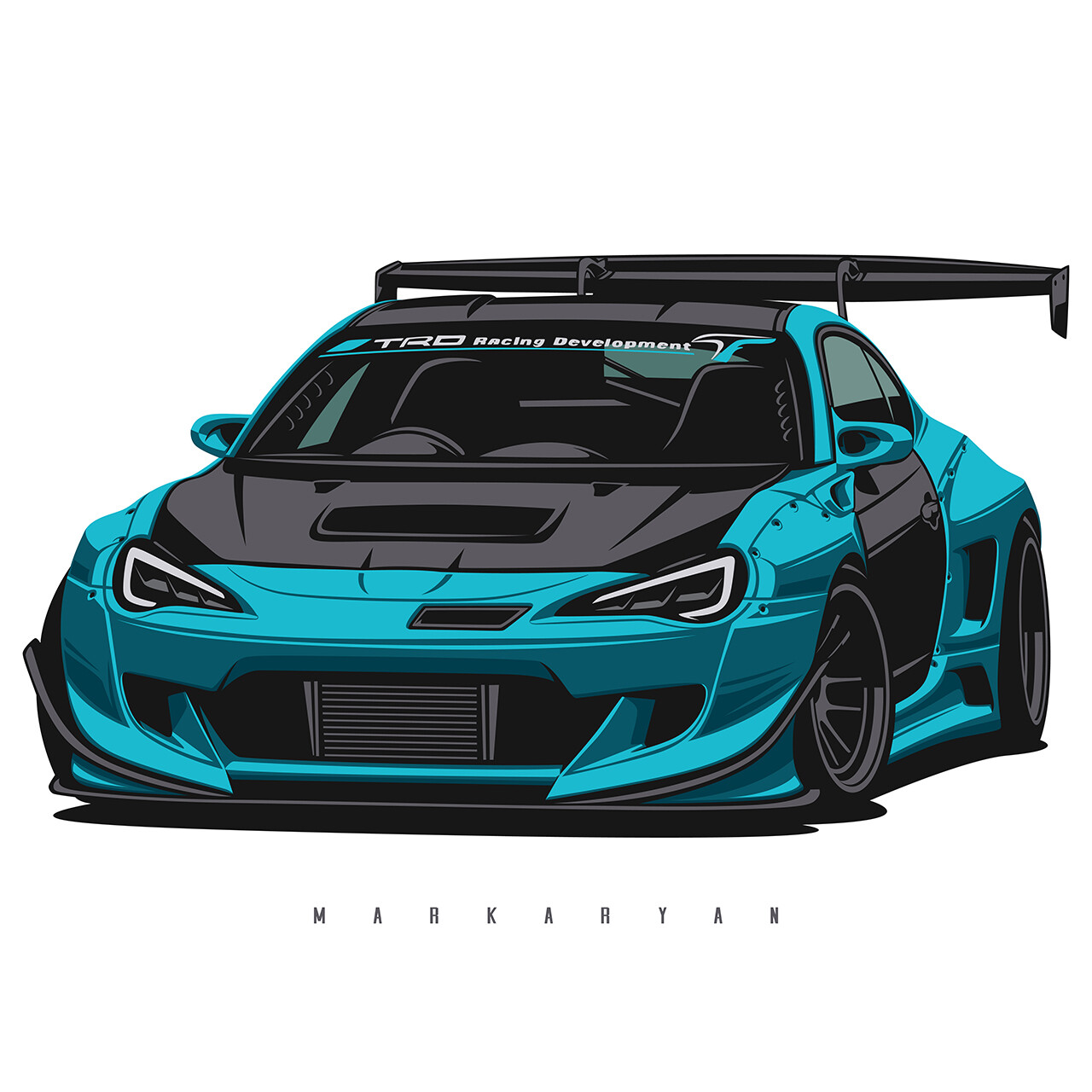ArtStation - Toyota GT86