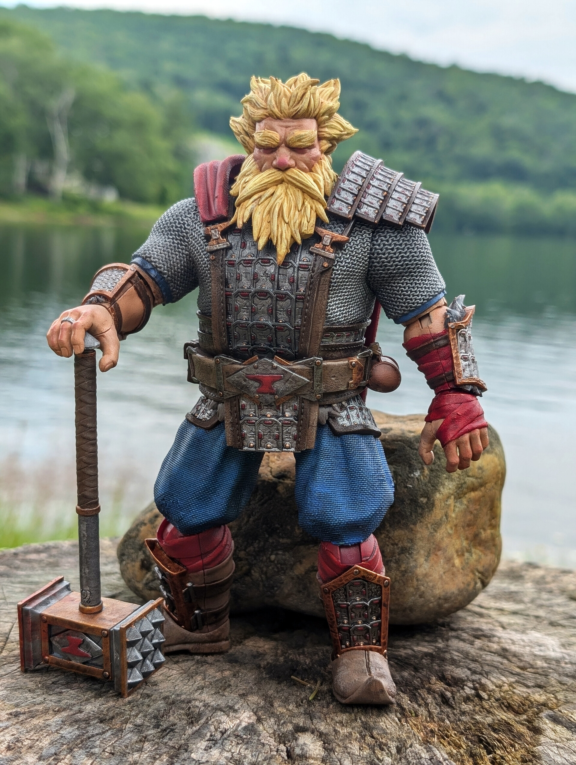 ArtStation - Burri Cinderbrow - DnD Action Figure