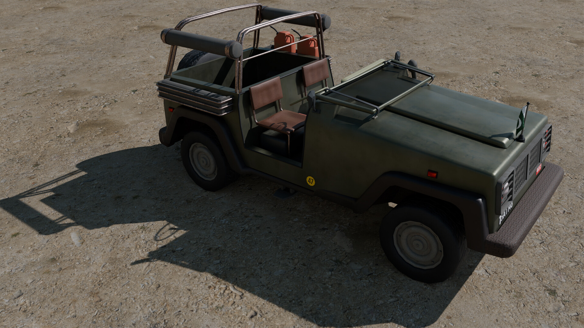 ArtStation - Military Jeep