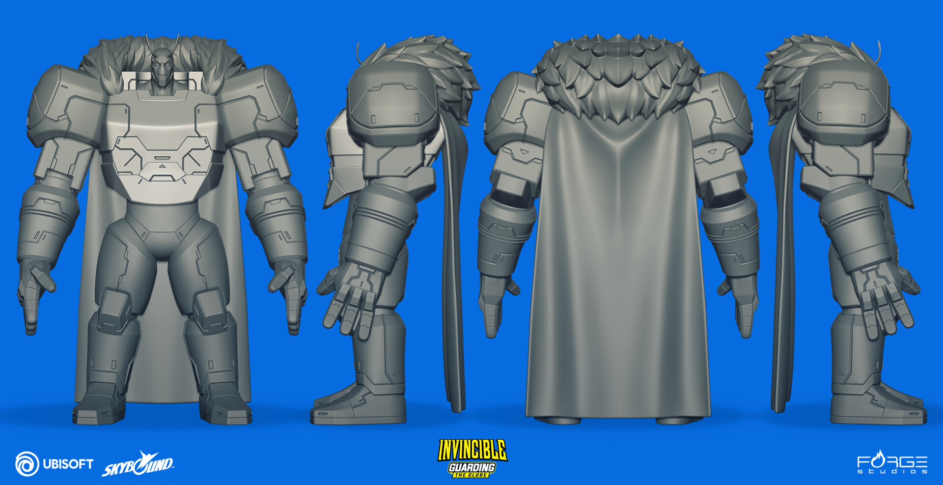 FORGE STUDIOS - Invincible: Guarding the Globe - Flaxan Leader