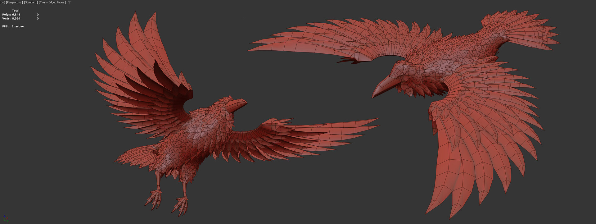 Christopher Gough - Flying Birds VFX Niagara and Material