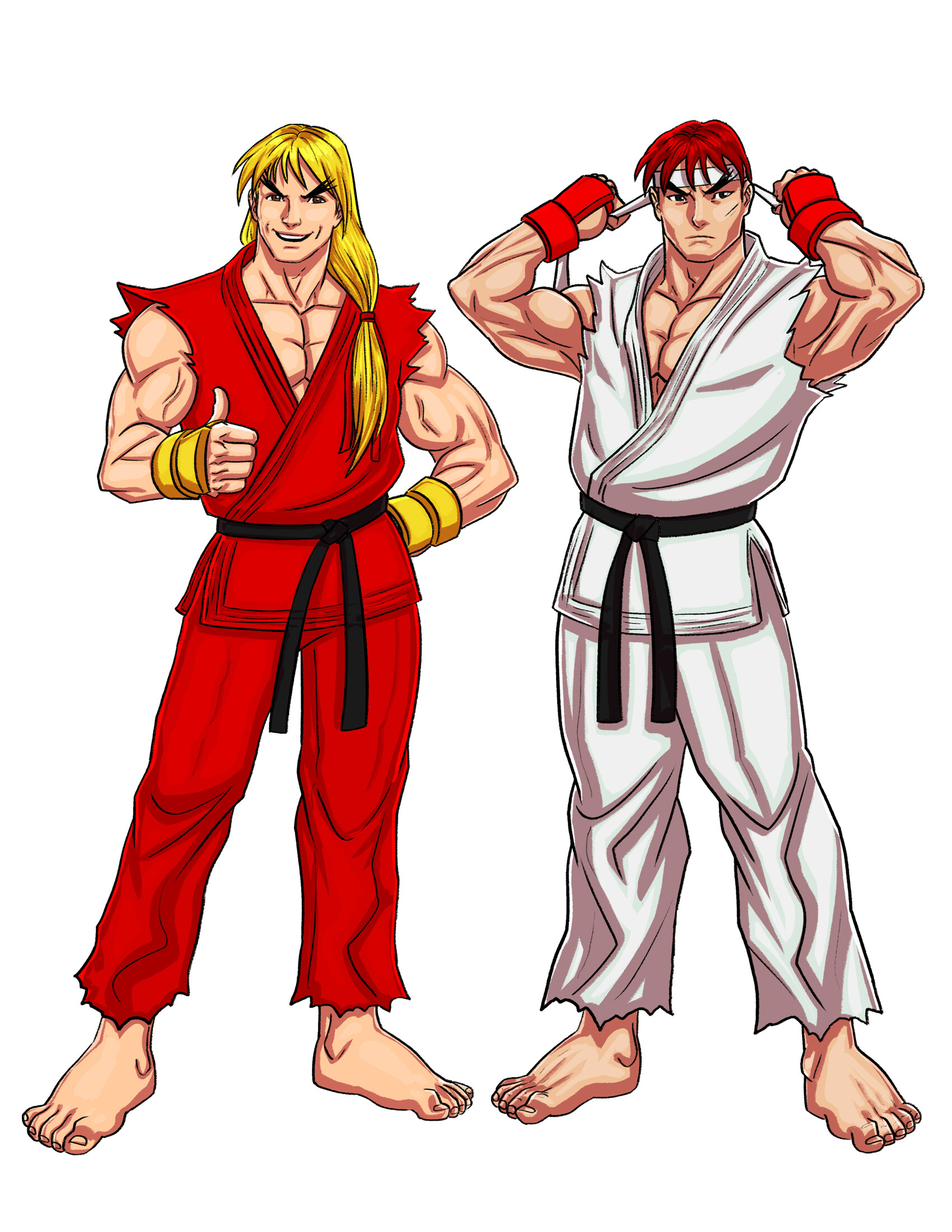 Arturo Aguirre Art - MVC Collection - Ken Masters